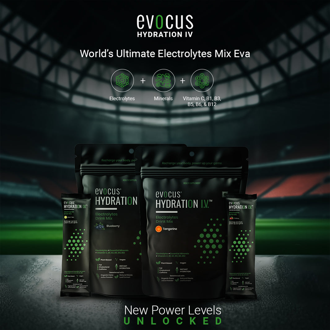 Evocus Black Alkaline Drink Online | 8+ pH with Natural Minerals