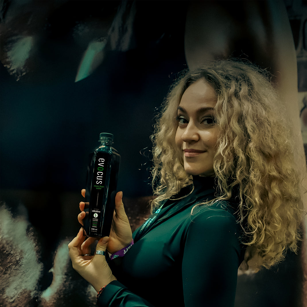 Evocus Black Alkaline Drink Online | 8+ pH with Natural Minerals