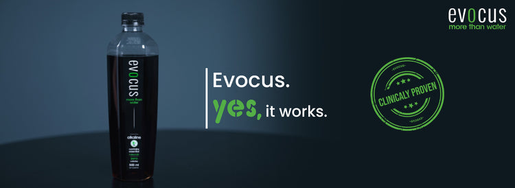Evocus Black Alkaline Drink Online | 8+ pH with Natural Minerals